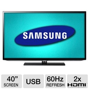 Samsung 40″ LED HDTV 1080p $427.99 UN40EH5000 - BuyVia