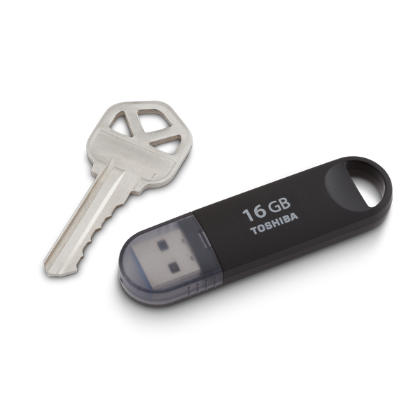 Toshiba 16GB USB 3.0 USB Flash Drive Sale $8.99 PFU016U-1BCK