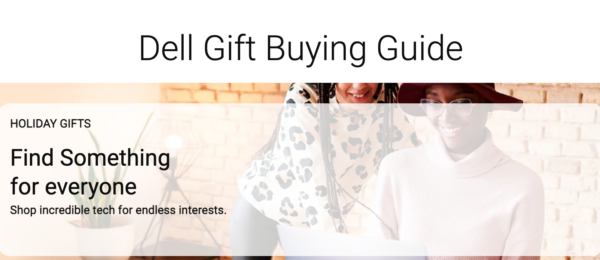 Dell Holiday Gift Guide - BuyVia