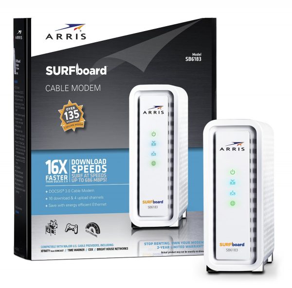 Arris SB6183 Cablemodem Sale $54.13 SB6183 - BuyVia