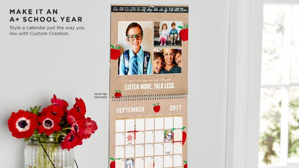Shutterfly FREE 8×11 12-month Wall Calendar - BuyVia