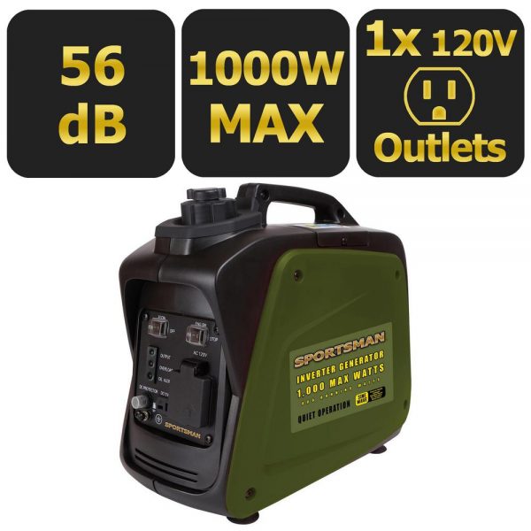 Sportsman 1000-Watt Gas Portable Generator Deal $249.00