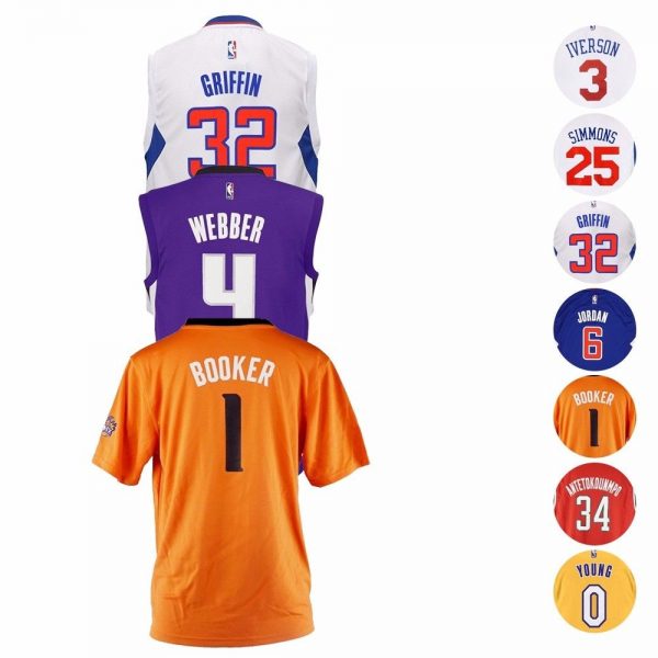 NBA Official Replica Basketball Player Jersey Collection Adidas