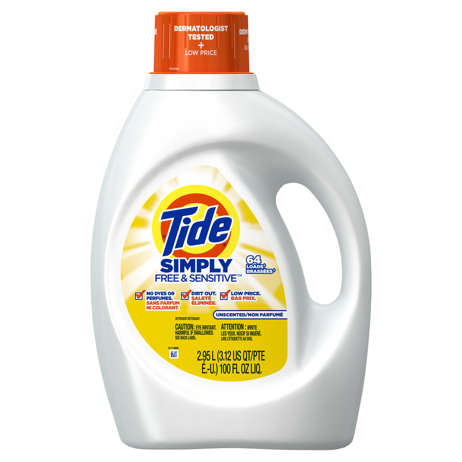 Tide 100-fl oz Unscented HE Liquid Laundry Detergent Sale $6.98
