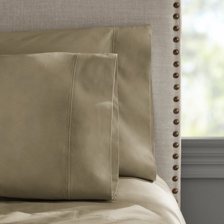 Hotel Style 600 Thread Count Solid True Grip Sheet Set Sale $17.50