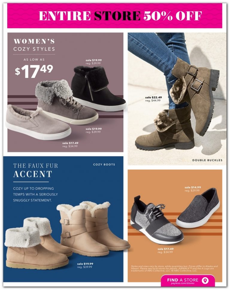 Black Friday 2018: Payless Shoesource Ad Scan - BuyVia