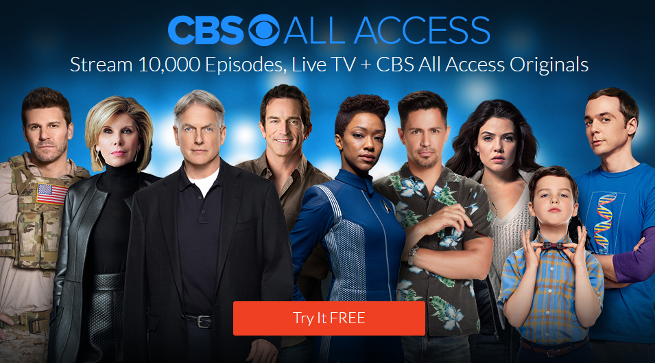 Free 1-Month of CBS All Access Trial Subscription - BuyVia