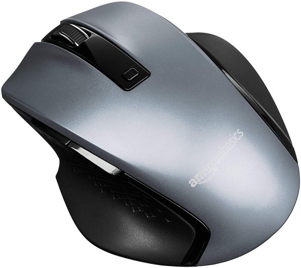 AmazonBasics Compact Ergonomic Wireless PC Mouse Sale $6.35