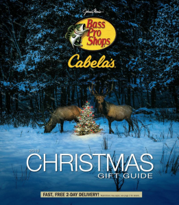 Bass Pro Shops Christmas Gift Guide - BuyVia