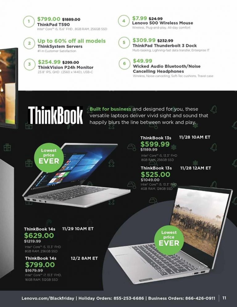 Lenovo Black Friday 2019 Ad Scans - BuyVia