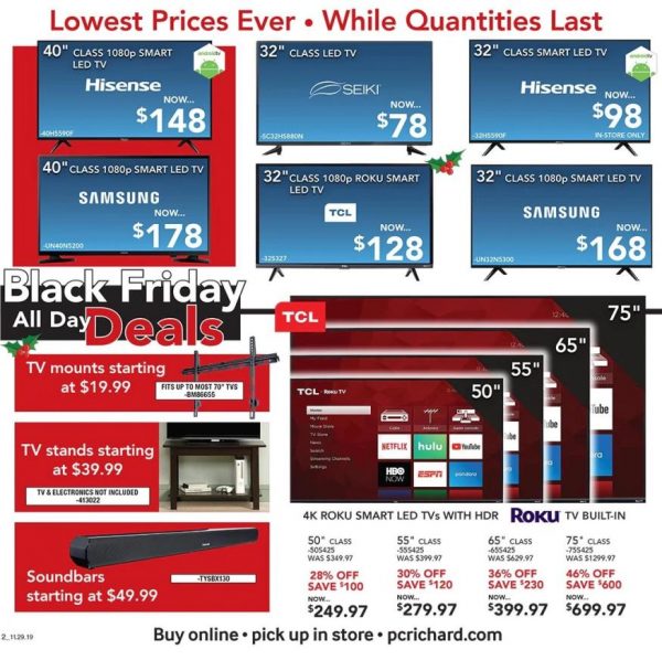 PC Richard Black Friday 2019 Ad Scans - BuyVia