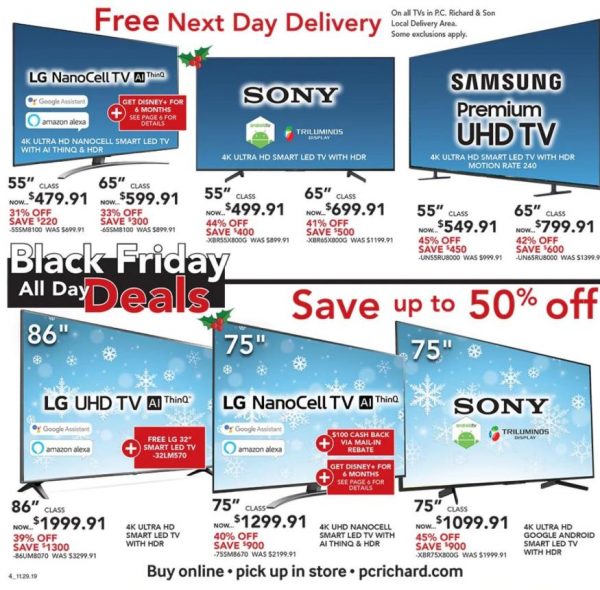 PC Richard Black Friday 2019 Ad Scans - BuyVia