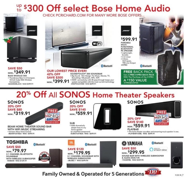 PC Richard Black Friday 2019 Ad Scans - BuyVia
