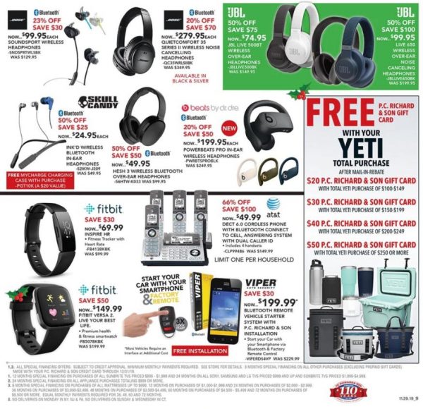 PC Richard Black Friday 2019 Ad Scans - BuyVia