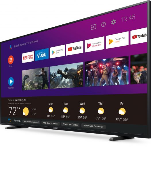 Philips 50″ Class 4K Ultra HD Roku Smart TV Sale $198.00