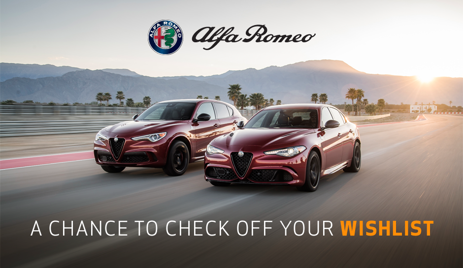 Test Drive Alfa Romeo Car, Get Amazon Gift Card - BuyVia