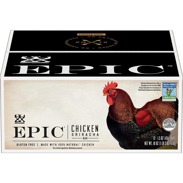 EPIC Chicken Sriracha Protein Bars Sale $12.00 - BuyVia
