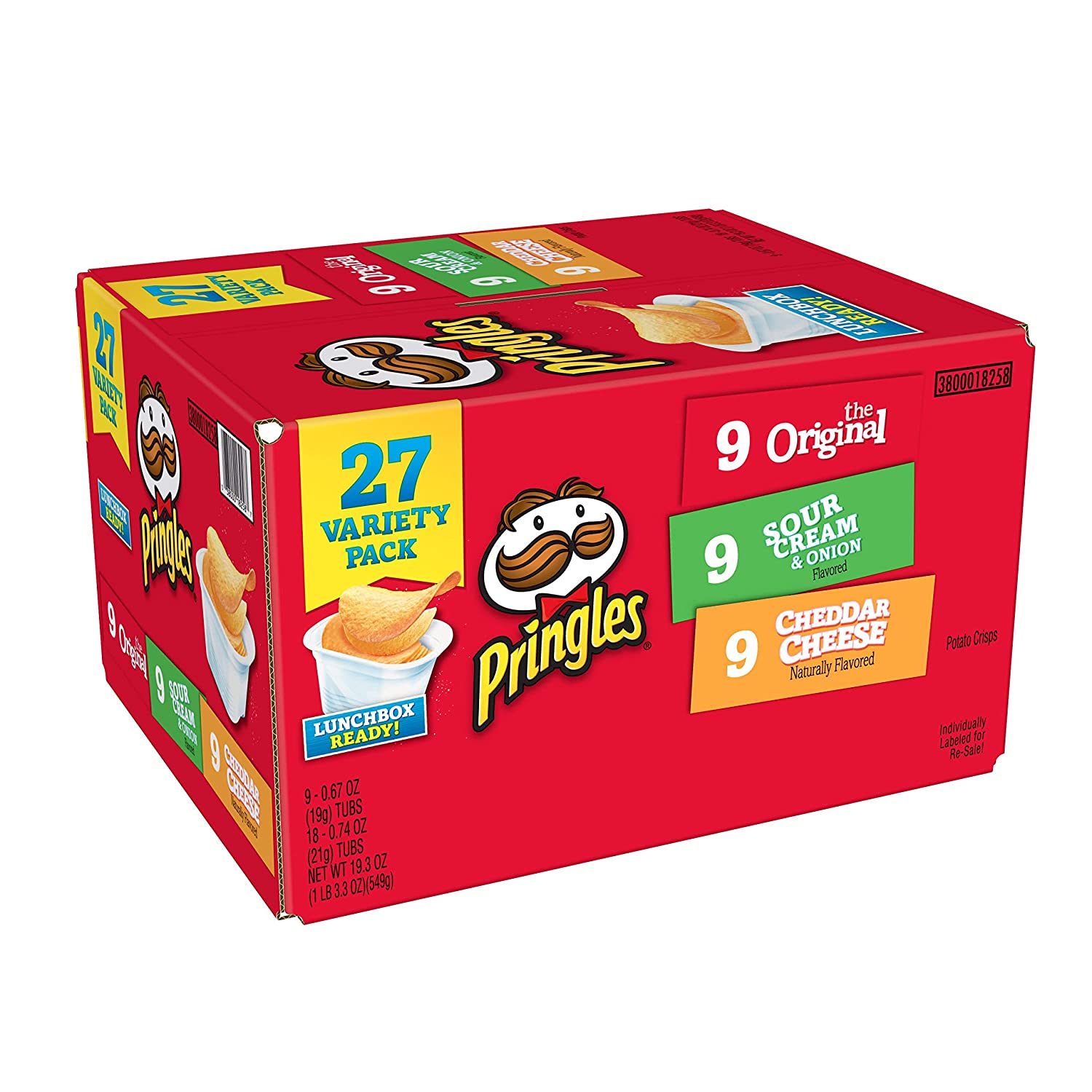 Pringles Variety Pack – 27 Item Sale $8.90 - BuyVia