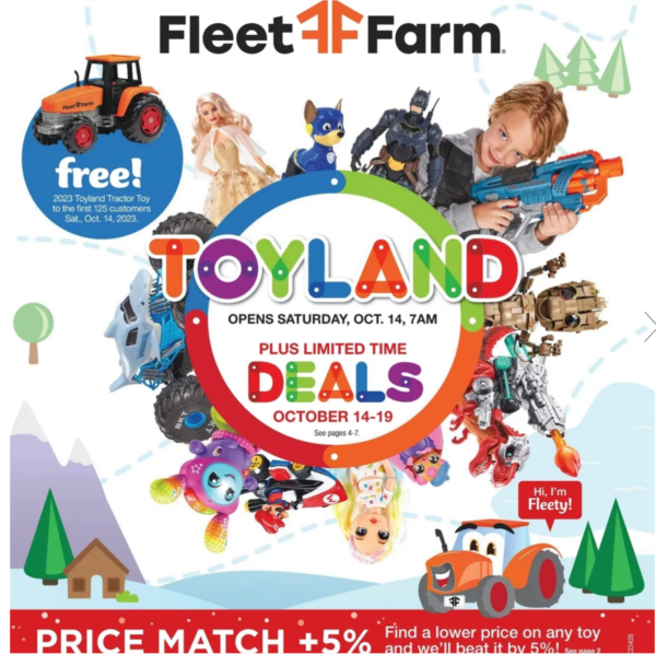 Fleet Farm Toyland Holiday Ad - BuyVia