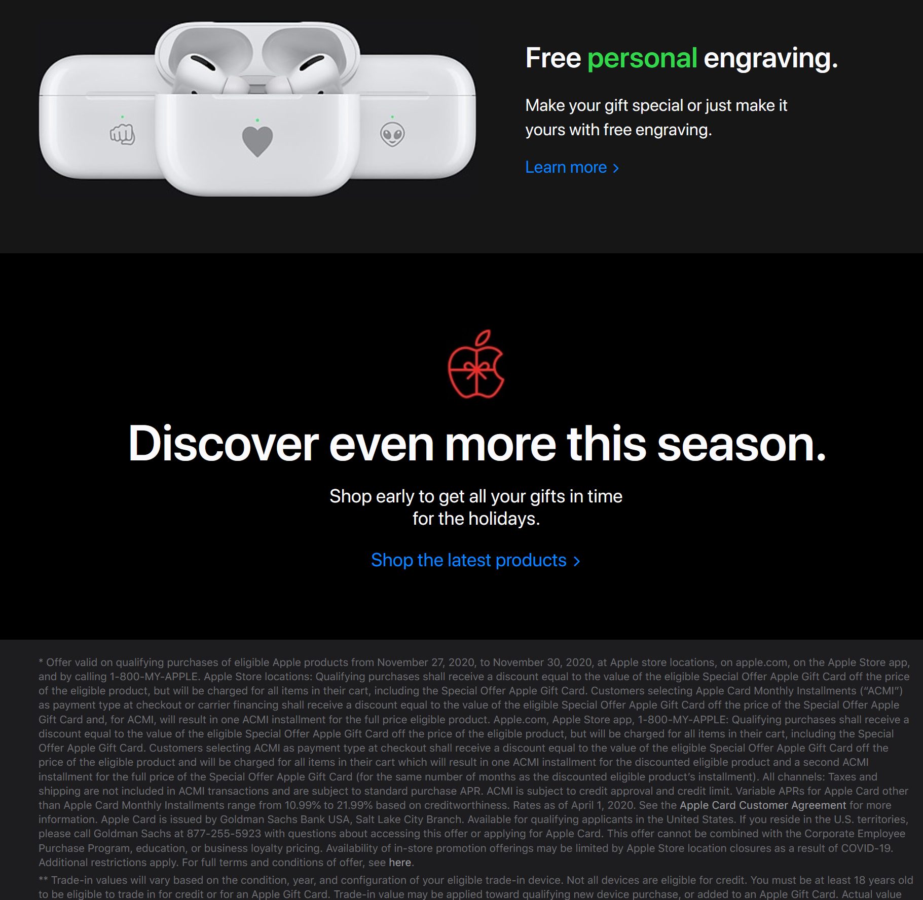 Apple Black Friday – CyberMonday 2020 Ad - BuyVia