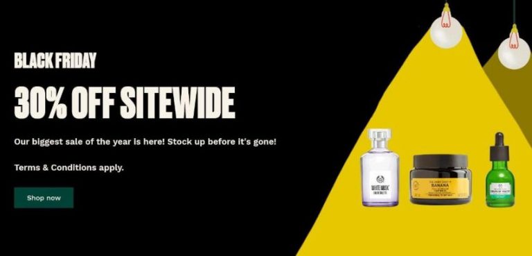 Live: Black Friday 2020: The Body Shop Ad Scans - BuyVia