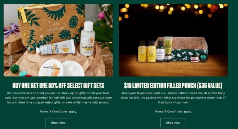 Live: Black Friday 2020: The Body Shop Ad Scans - BuyVia