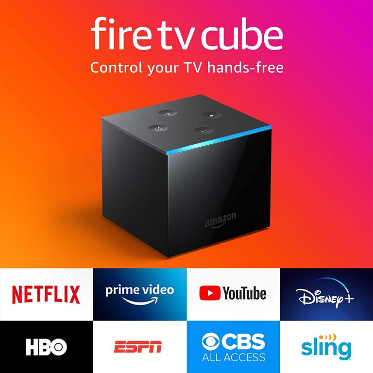 Fire TV Cube 4K Ultra HD Streaming Media Player with Alexa Sale $99.99