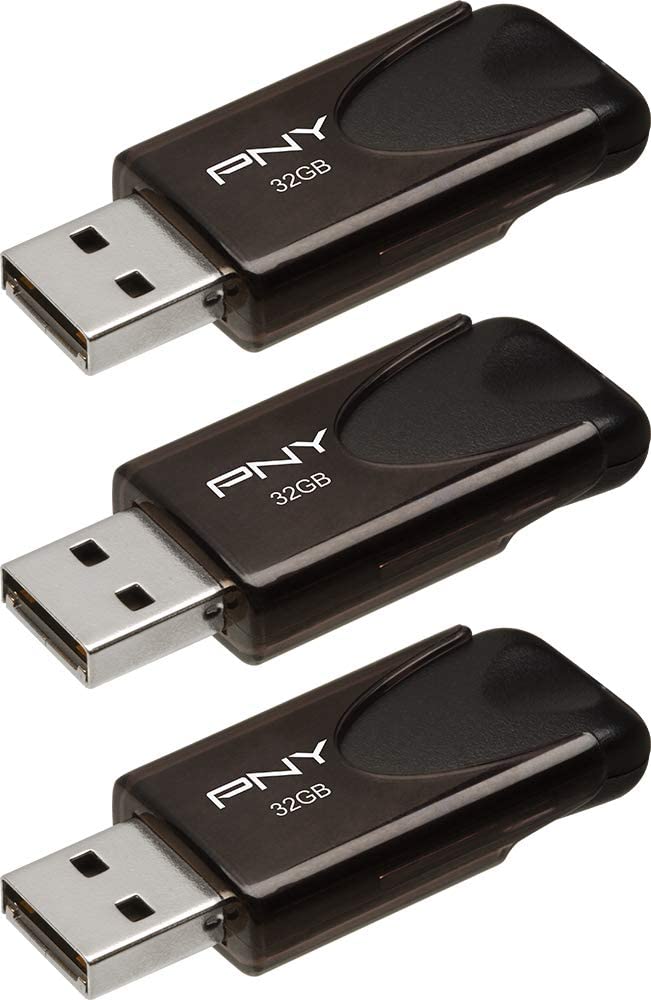 3 Pack PNY Turbo 32GB USB 3.0 Flash Drive Sale $9.99 P-FD32GX3ATT4-GE