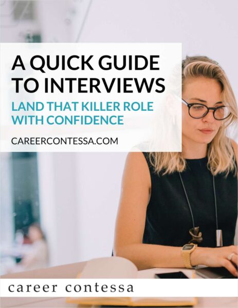 Free: “A Quick Guide to Interviews – Land that Kille