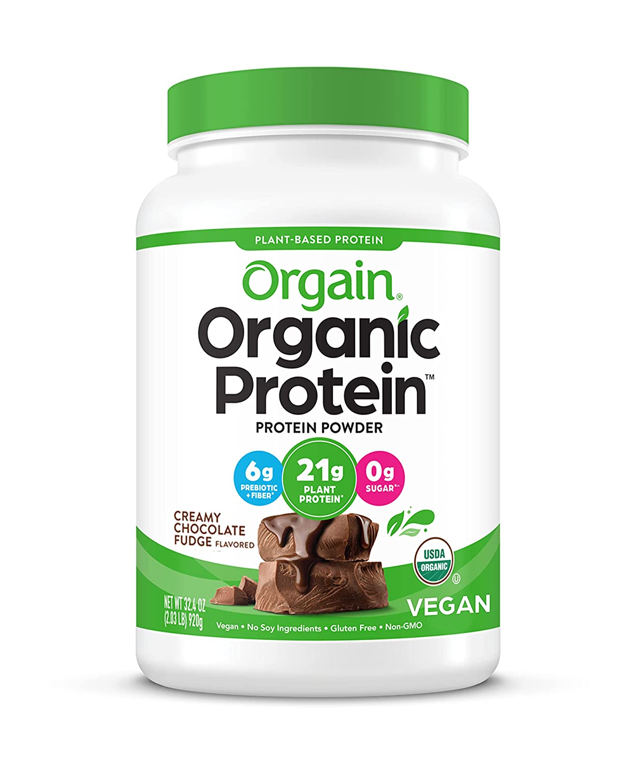 Orgain Organic Plant Based Protein Powder 2lb Sale $28.45