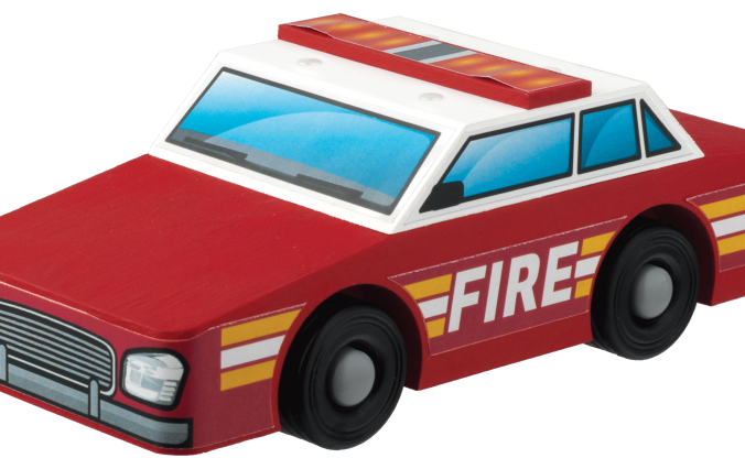 Free Fire Chief’s Car Toy - BuyVia