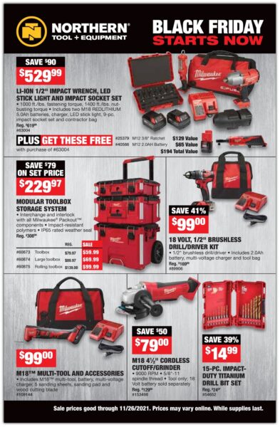 Northern Tool Black Friday 2021 Ad Scans - BuyVia