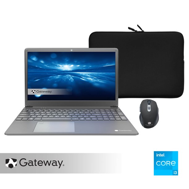 Gateway 15.6″ Ultra Slim Notebook Core i3 4GB/256GB SSD Sa