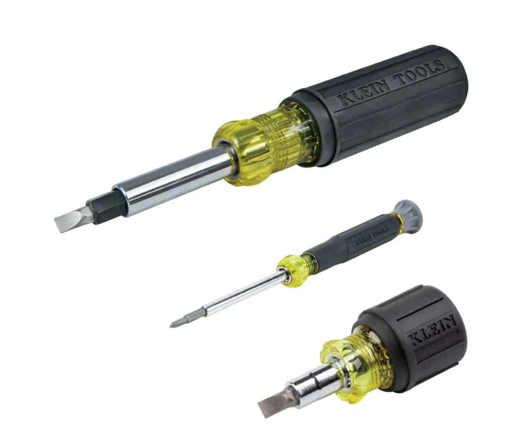 Klein Tools Multi-Bit Screwdriver and Nut Driver Set (3-Piece) S