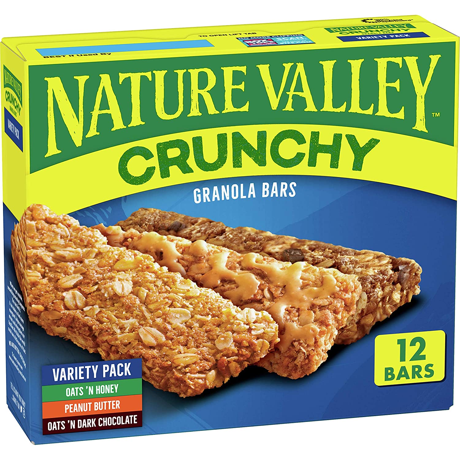 Nature Valley Granola Bars Variety Pack, 8.94 oz, 12 ct Sale $2.28