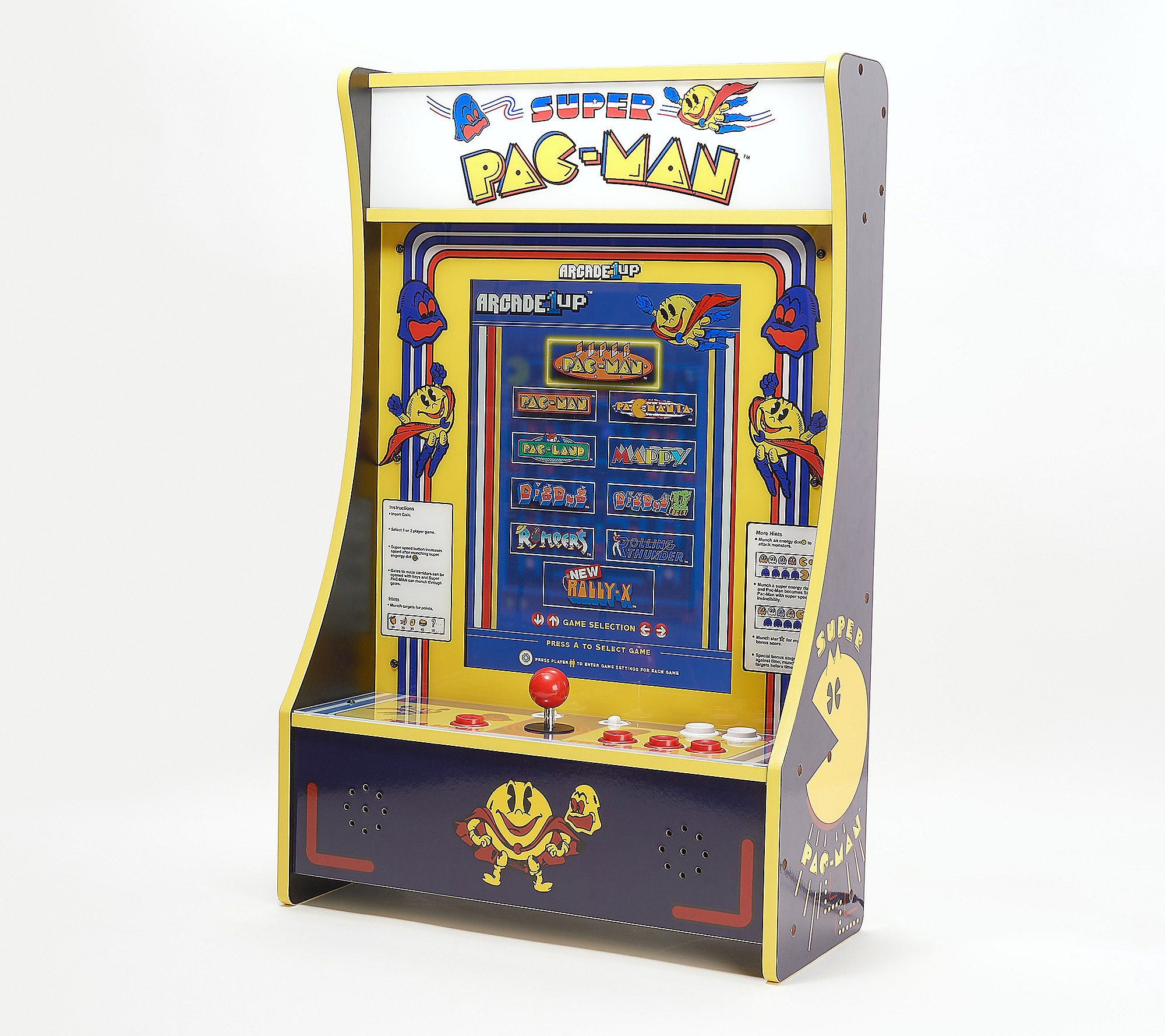 Arcade1Up 10 Game PartyCade Plus Portable Home Arcade Machine Sa