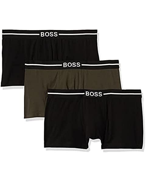 Hugo Boss Men’s 3-Pack Stretch Cotton Regular Fit Trunks S