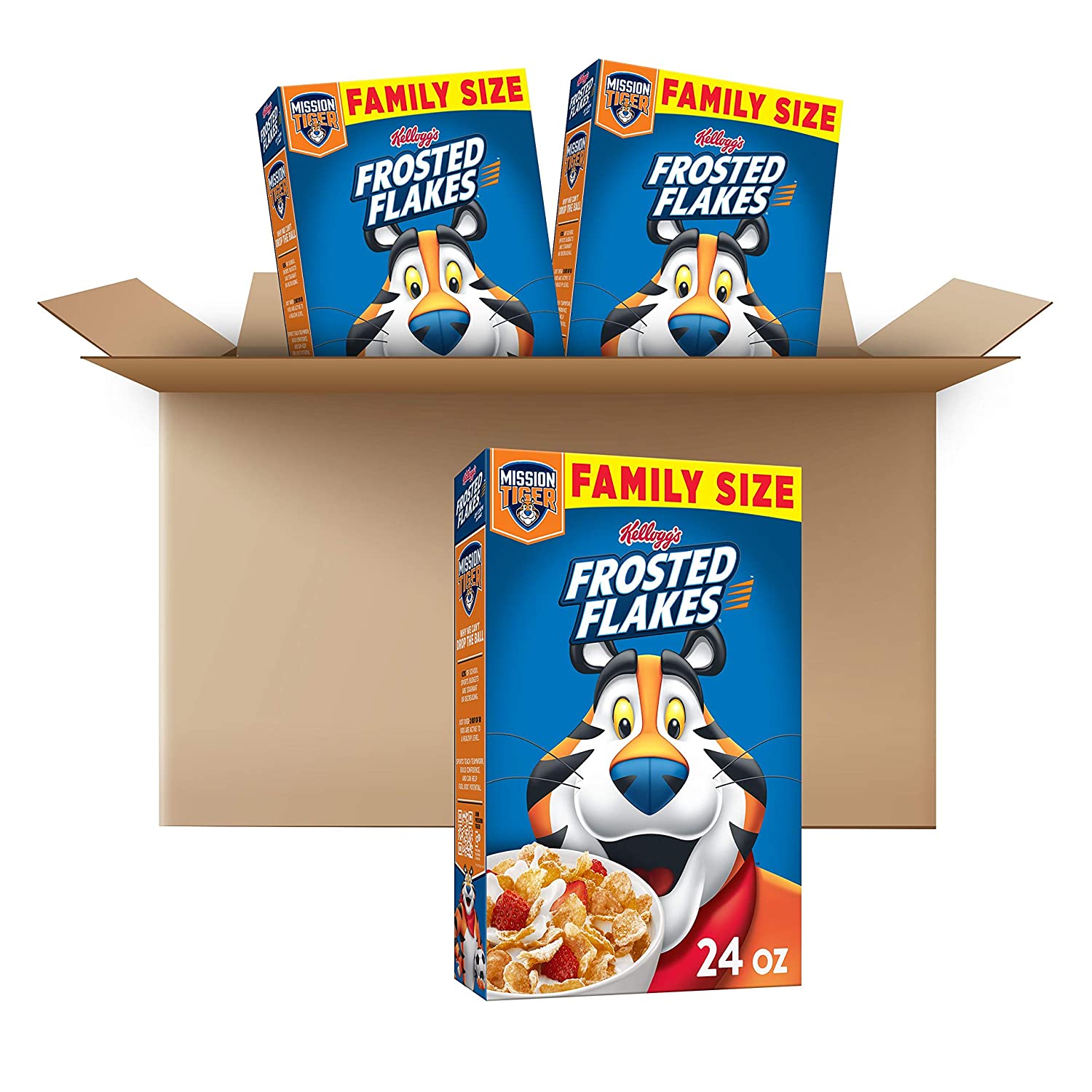 Kellogg’s Frosted Flakes Breakfast Cereal 3 Boxes Sale $7.50