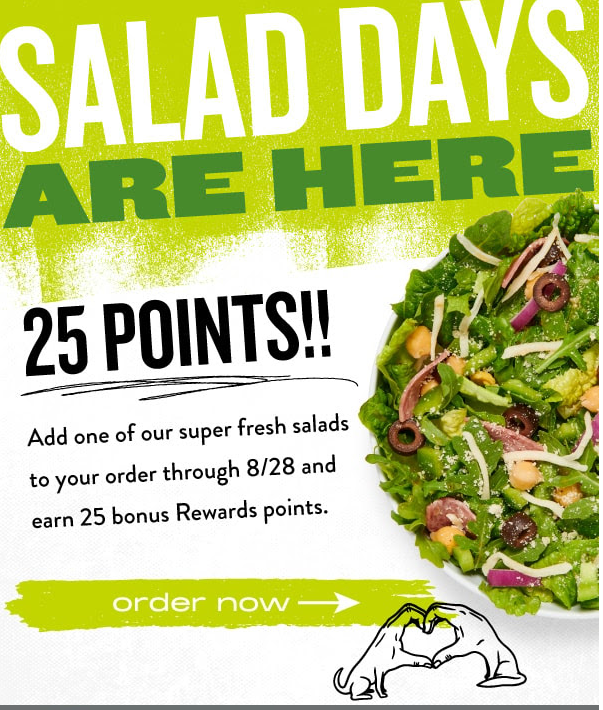 MOD Pizza Coupon Code Salad Days Are Here Add One Of Our Fresh Sal