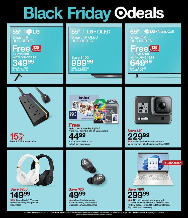 Target Pre Black Friday Ad Scan 2022 - BuyVia