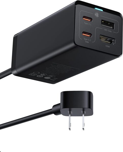 Baseus 67W GaN5 USB-C Charging Station w/ 3 USB Ports & 1 H