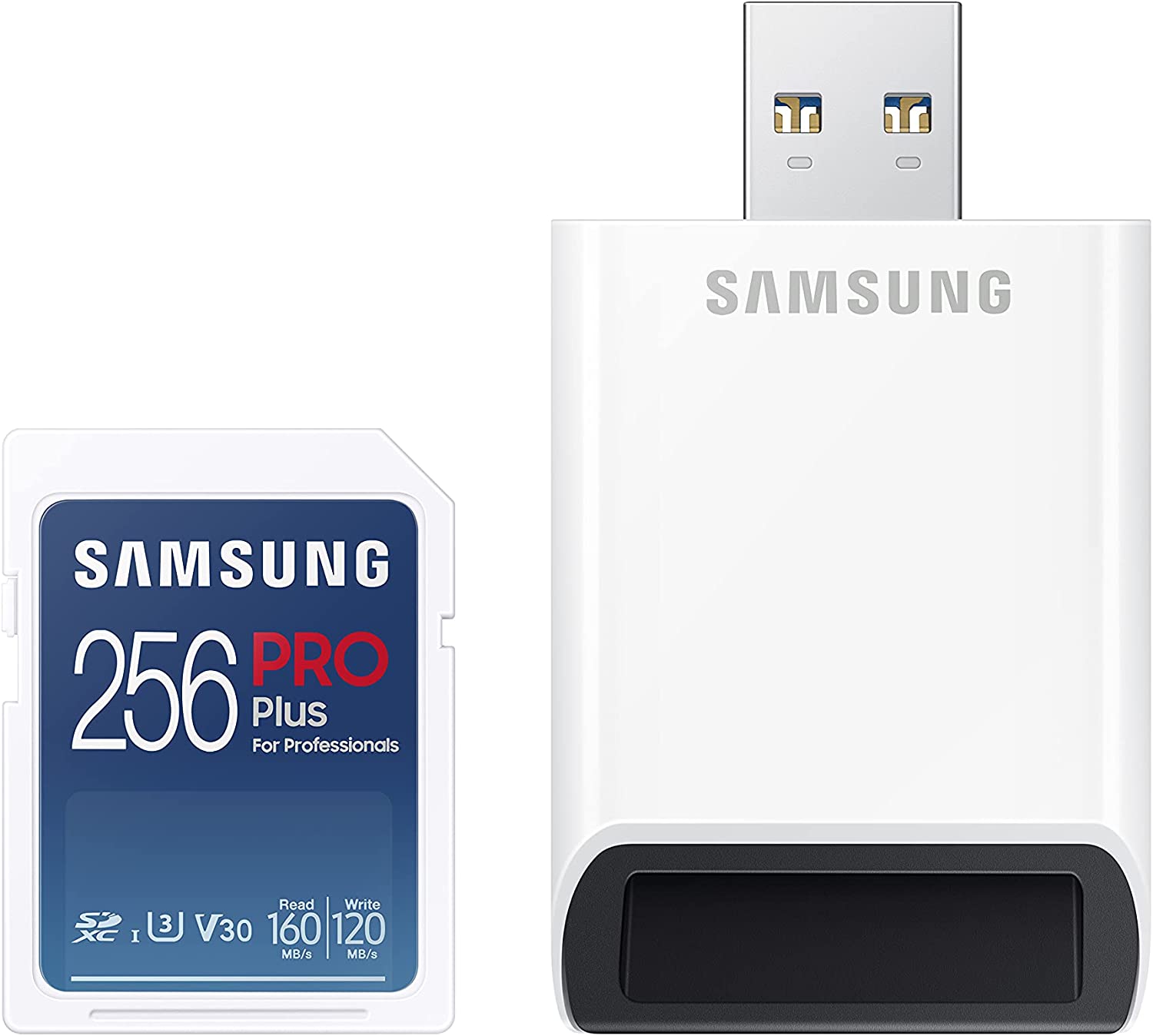 SAMSUNG PRO Plus Card Reader 256GB Sale $23.99 - BuyVia