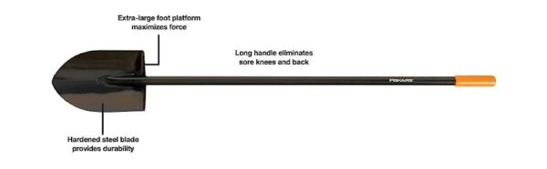 Fiskars 57″ Shovel Sale $17.49 - BuyVia