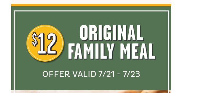 Pollo Tropical Coupon Code: $12 Original Family Meal Deal Must have a M