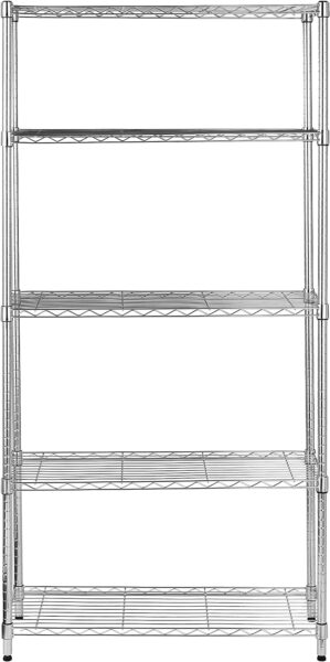 Amazon Basics 5-Shelf Adjustable, Heavy Duty Storage Shelving Un