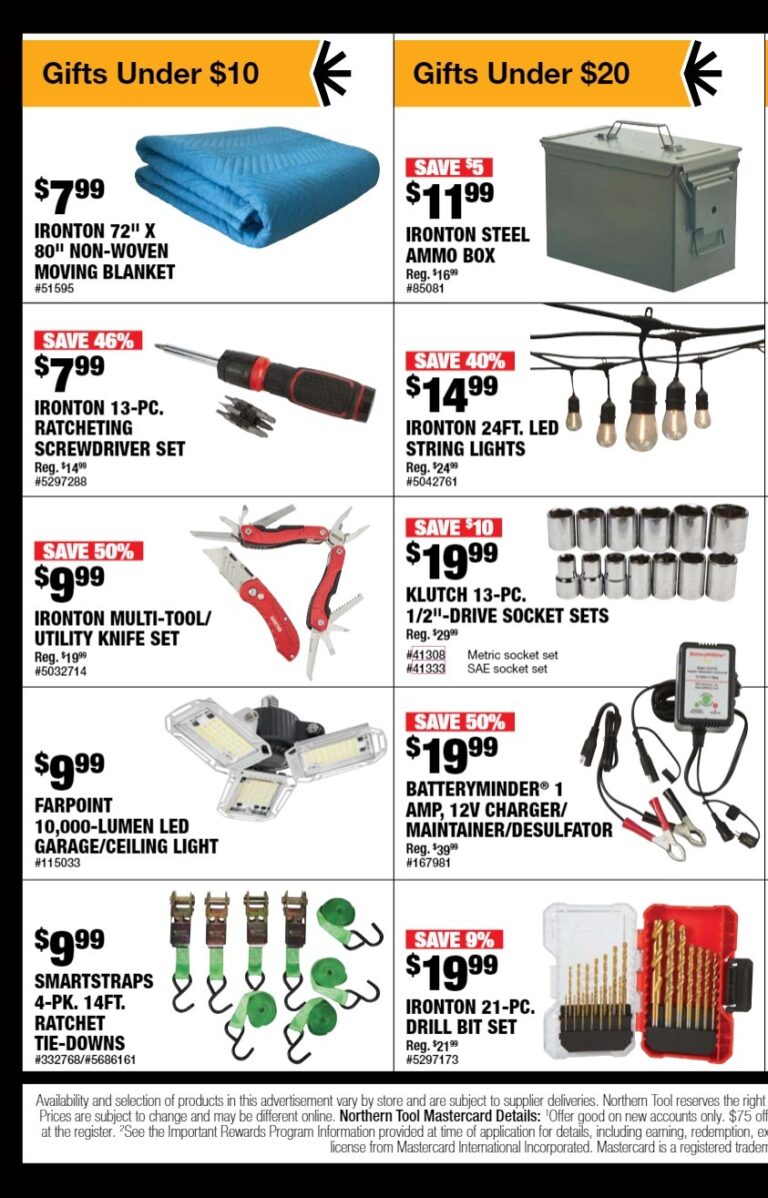 Northern Tool Black Friday 2023 Ad Scans - BuyVia