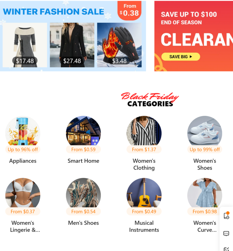 Live: Black Friday 2023: Temu Ad - BuyVia