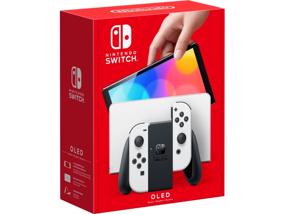 Nintendo Switch Console with OLED Screen Sale $299.99 - BuyVia