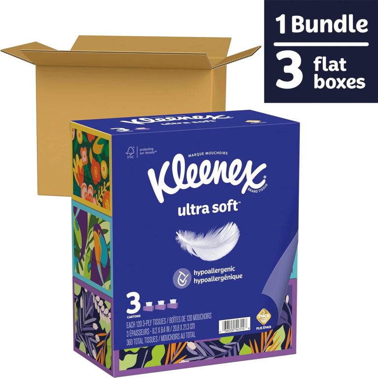 Kleenex Ultra Soft Facial Tissue 3pk. 120ct. Sale $3.99