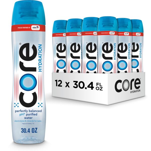 Core Hydration Perfectly Balanced Water 30oz 12pk Sale $11.40